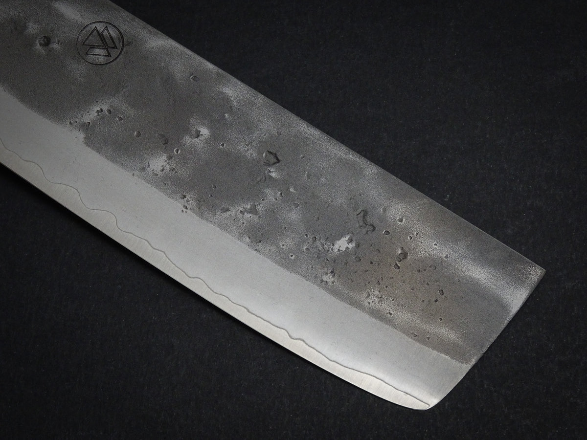 KICHIJI x NAGURI SLD NASHIJI NAKIRI 165MM NAGURI CURVED WENGE WOOD HAN ...