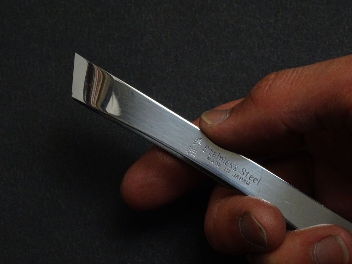 BISHOU STAINLESS YANAGIBA HONENUKI (FISH TWEEZERS) 120MM** – KATABA ...